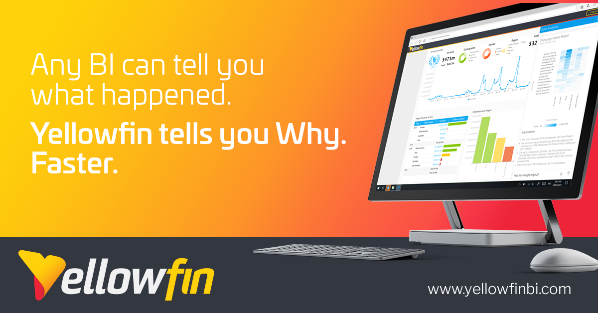 Yellowfin Bi Business Intelligence Reporting Analytics And Software