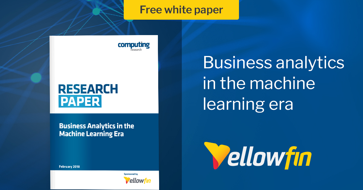 Yellowfin BI | Business Analytics in the Machine Learning Era