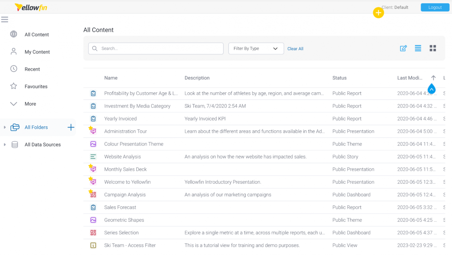 Yellowfin 9.10 Release Highlights: An Enhanced User Experience