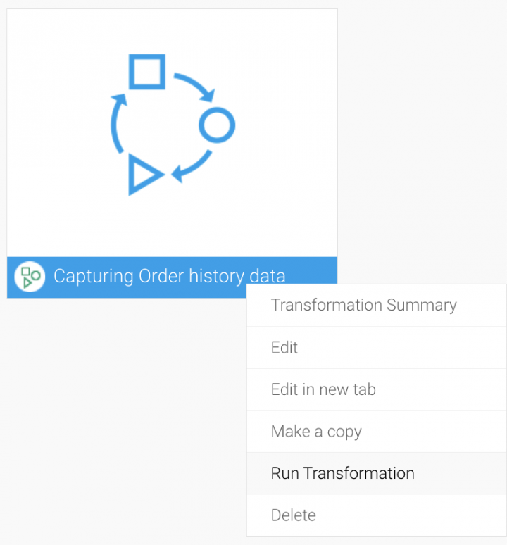 How To Capture Data using Yellowfin Data Transformation Flow