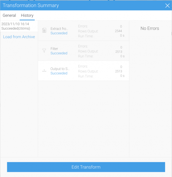 How To Capture Data using Yellowfin Data Transformation Flow