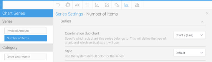 Yellowfin BI | How to Create a Line Chart in Yellowfin Dashboards